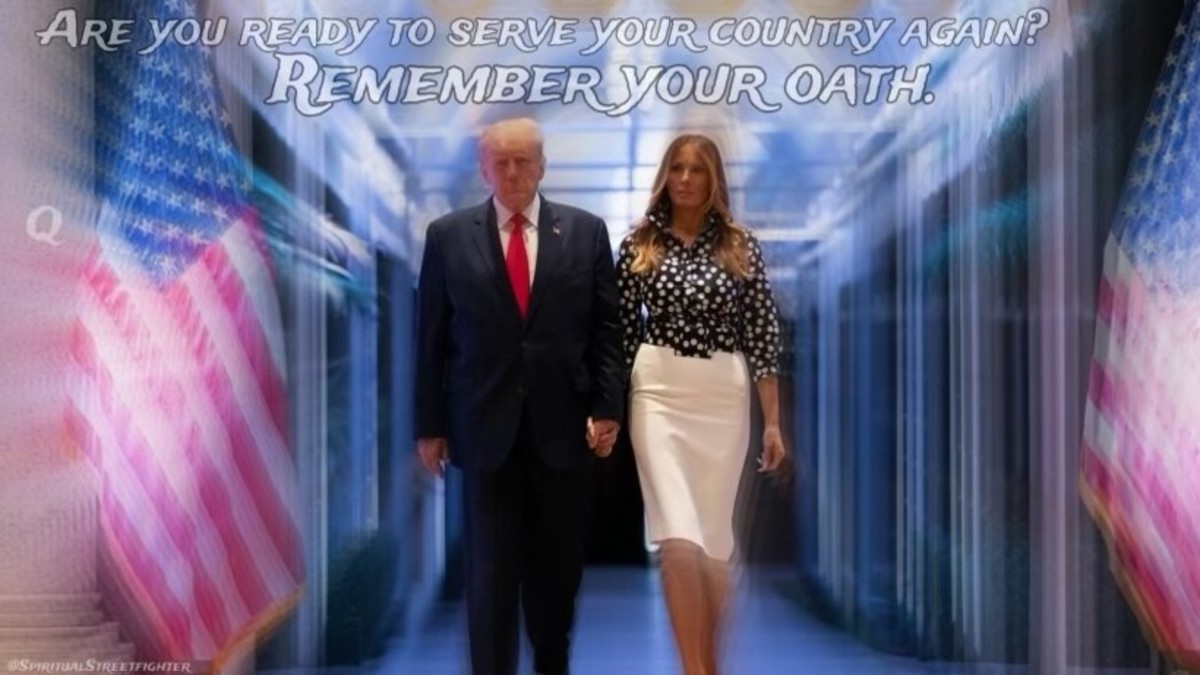 Trump Shared QAnon Oath Meme, Ignored Constitution Day - MeidasTouch News