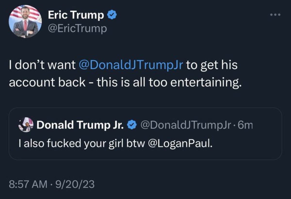 Junior: Eric Liked Hacker's Tweets Better Than Mine! - MeidasTouch News