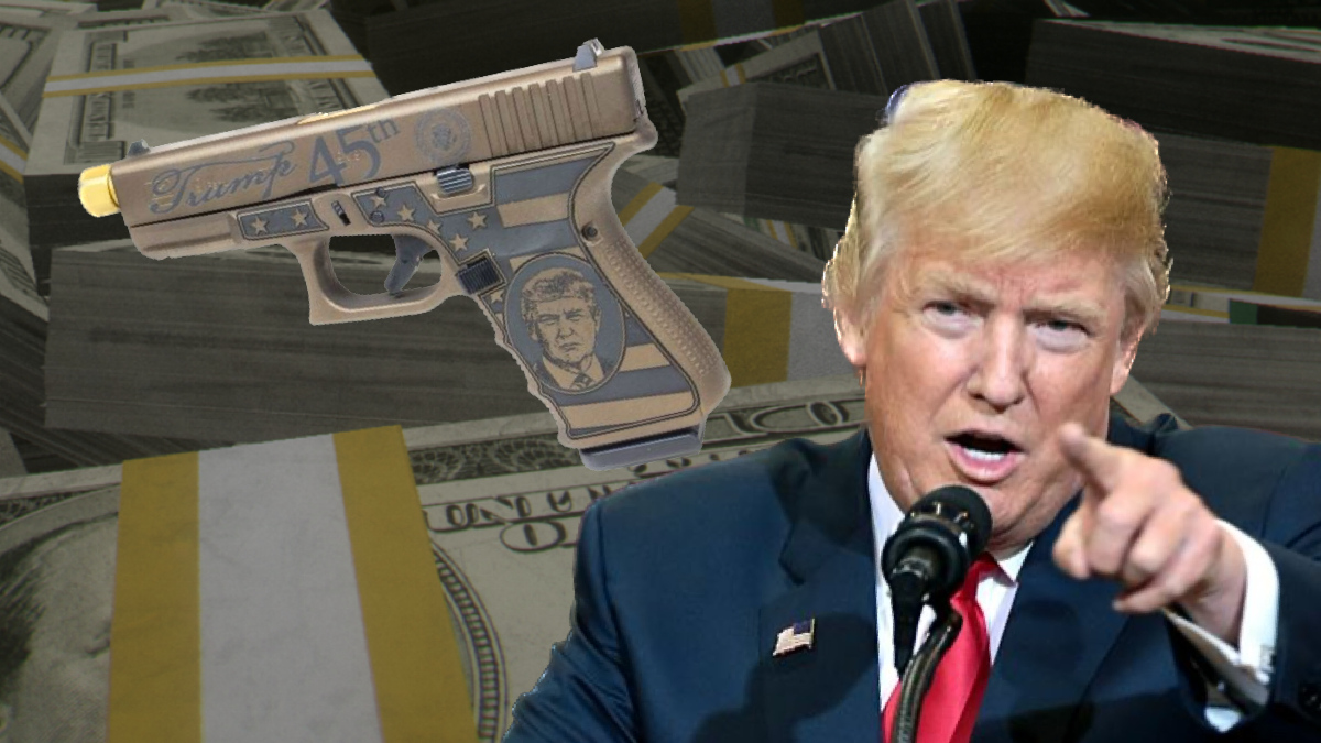 Indicted Trump Reposts Gun Purchase Claim Contradicting Campaign ...