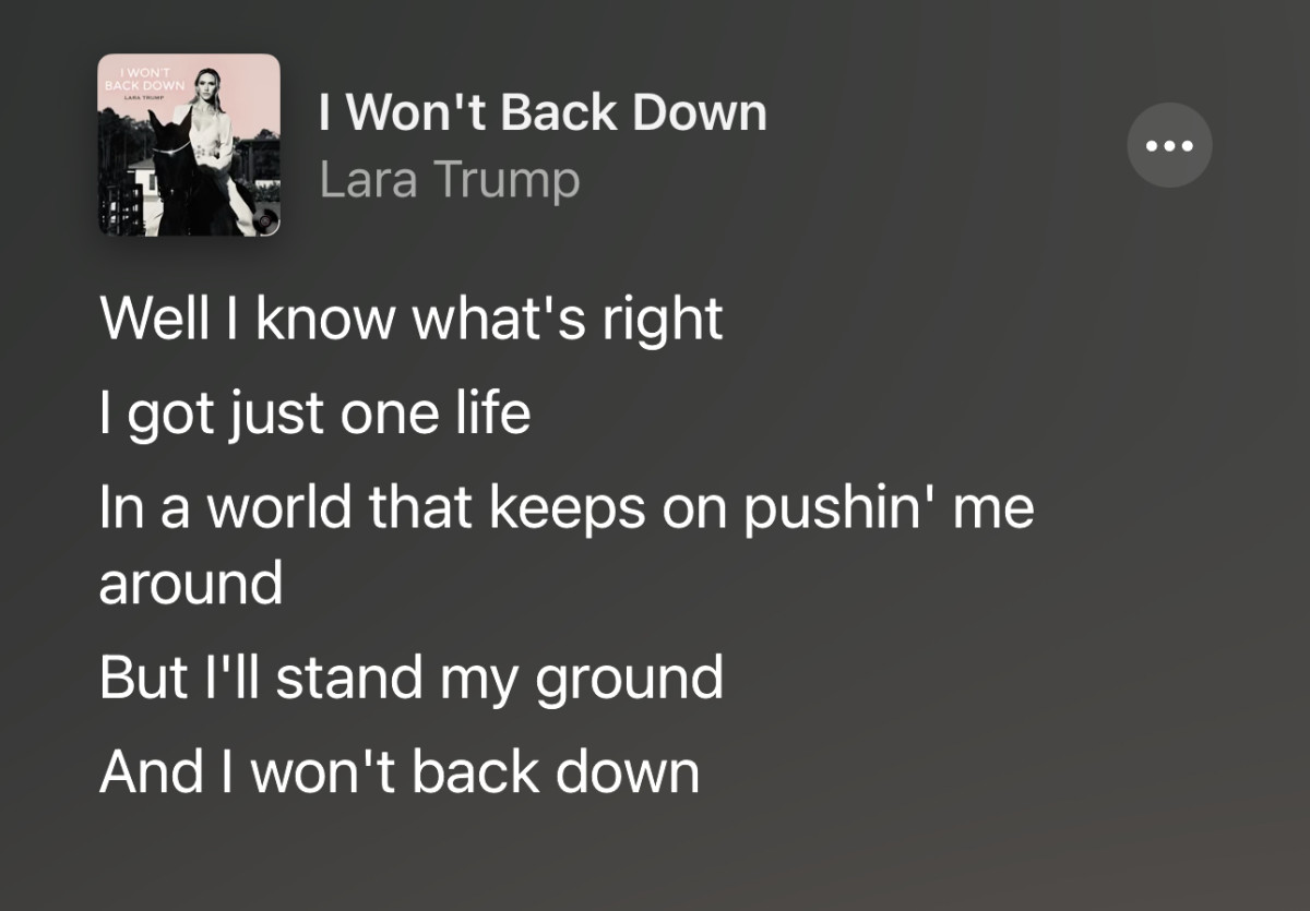 Lara Trump Releases Tom Petty Cover Song, Ignores Cease and Desist ...