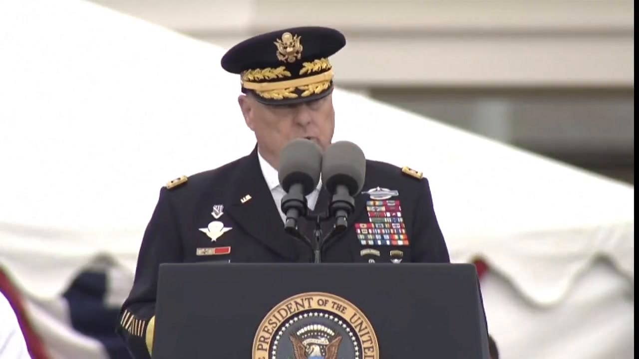 General Milley Blasts Trump During Retirement Ceremony - MeidasTouch News
