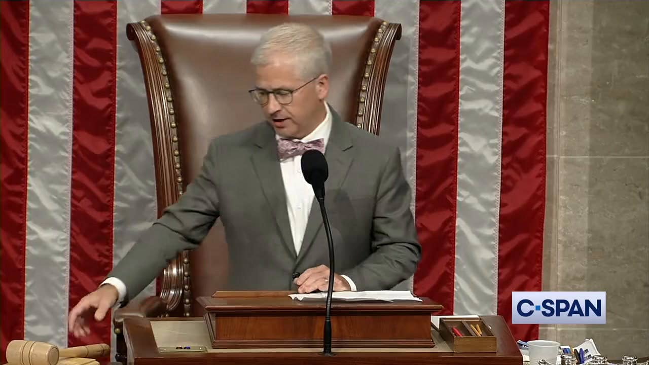 Rep. McHenry Angrily Slams Gavel Like a Brat Following McCarthy Ousting ...