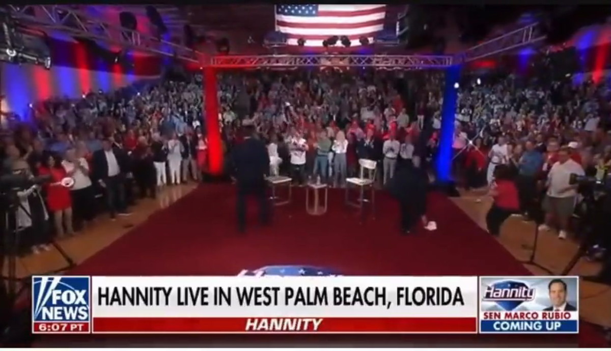 Ron DeSantis Bounces Hat of Studio Light - MeidasTouch News