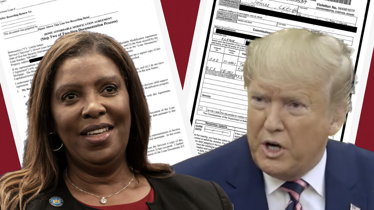 Trump Posts Article Doxing New York Attorney General Letitia James ... Trump Posts Article Doxing New York Attorney General Letitia James ...
