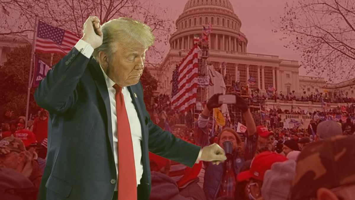 Trump Shared Post Downplaying January 6th, Implying Peaceful Protestors ...