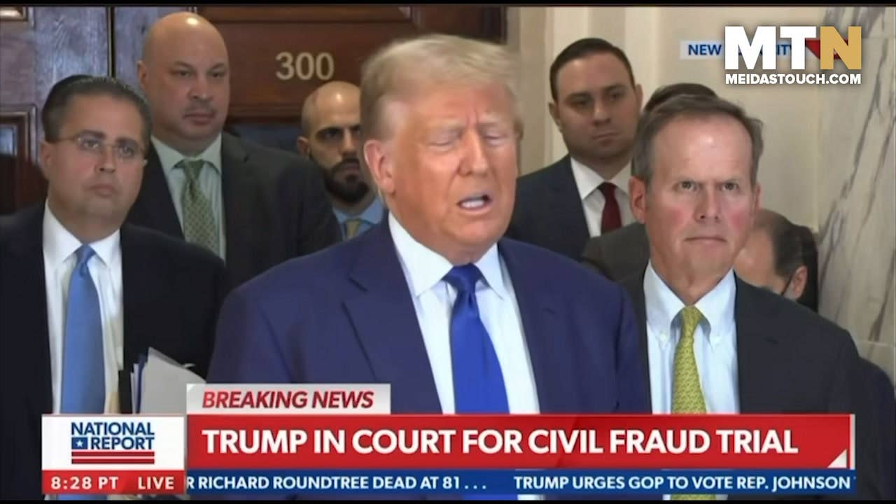 Trump Violates Gag Order Right Outside Courtroom with Attack on Judge’s ...