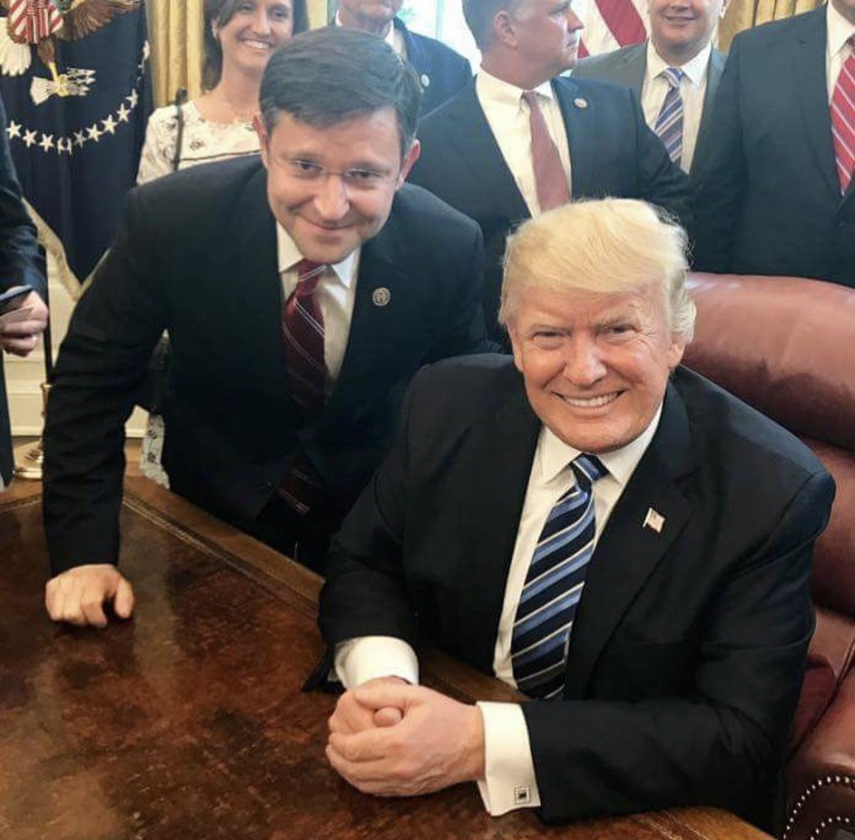 Mike Johnson Orders Flags To Be Raised During Inauguration ...