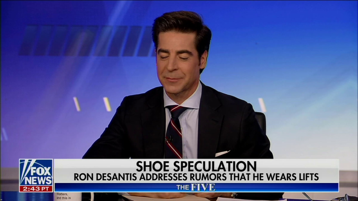 Watters Unsure if DeSantis Is Using Height Enhancing Boots ...