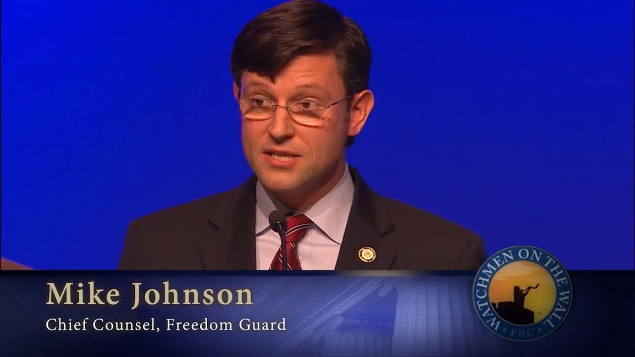 Speaker Mike Johnson Celebrated Being Called a "Despicable Bigot" for ...