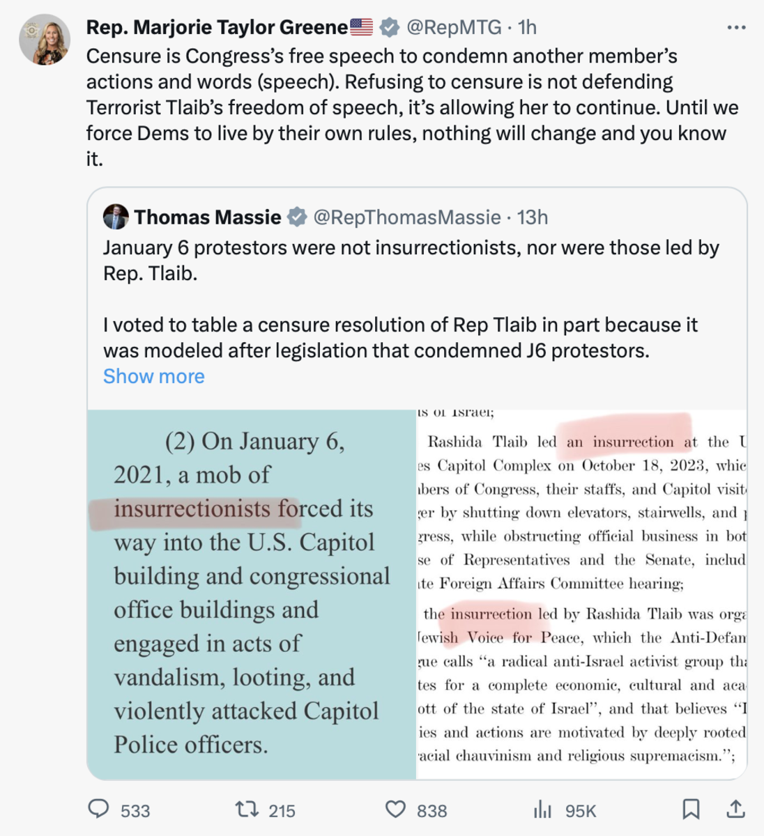 Marjorie Taylor Greene Attacks "Vaping Groping Lauren Boebert ...