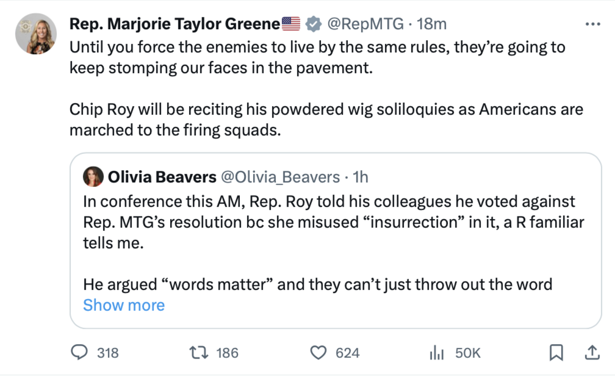 Marjorie Taylor Greene Attacks "Vaping Groping Lauren Boebert ...