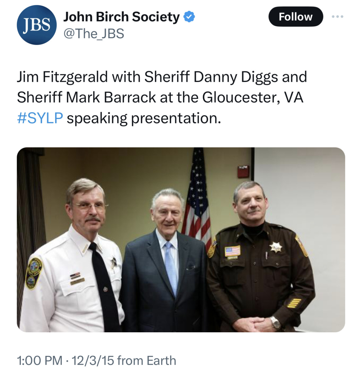 Virginia GOP Senate Candidate Danny Diggs Attended John Birch Society ...