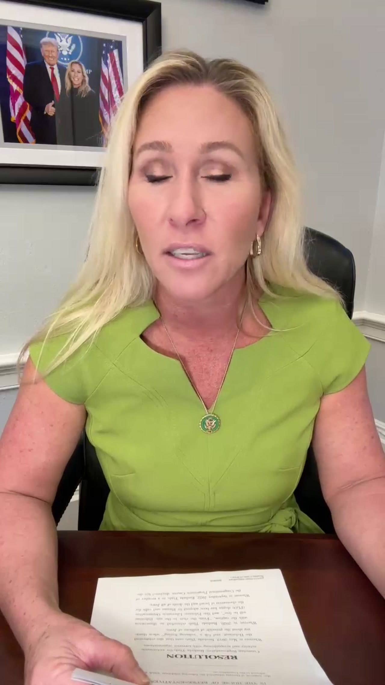 MTG Accuses New House Republican Leadership of Forcing Her Bill to Fail ...