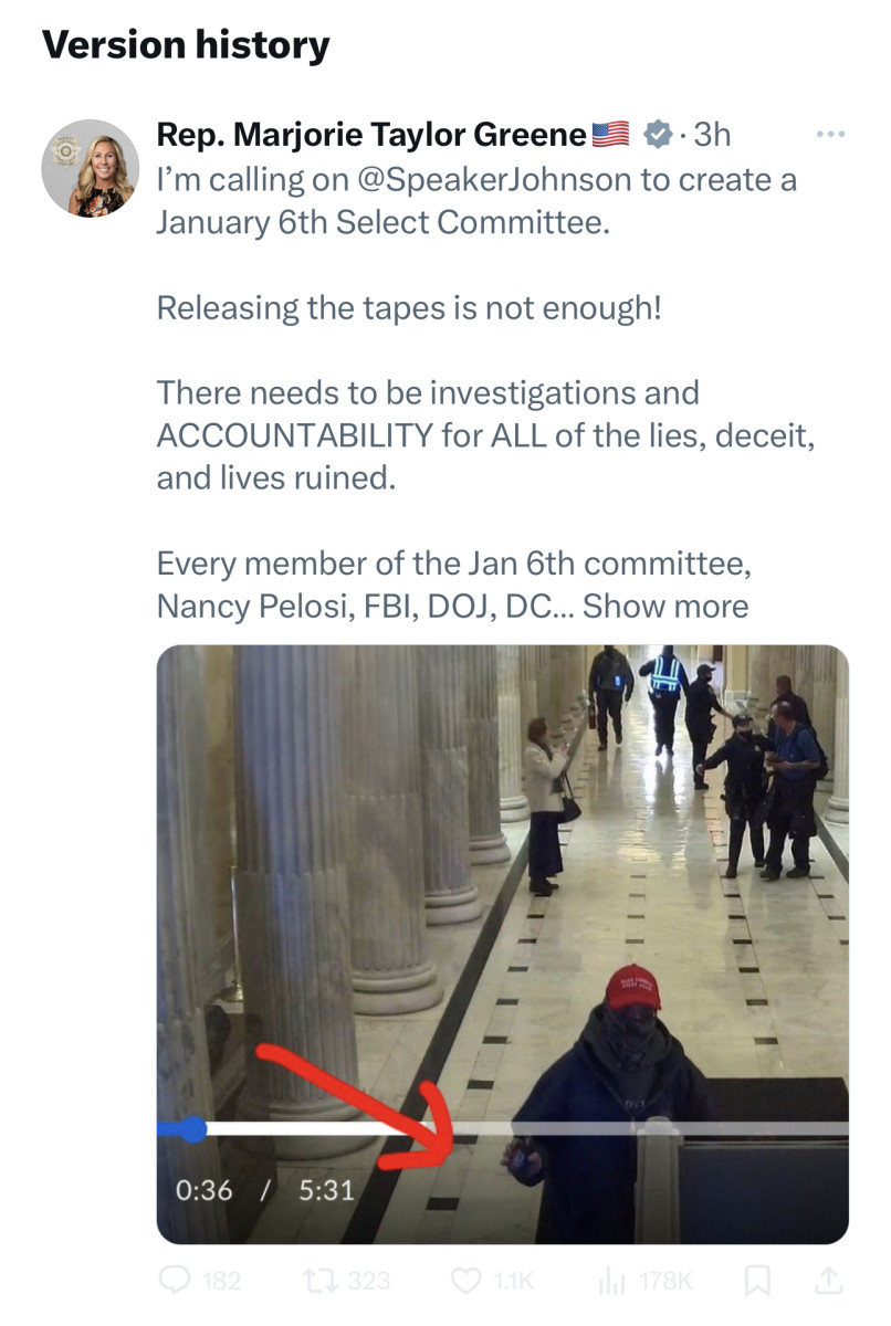 Busted— Marjorie Taylor Greene Scrubbed False FBI Badge Claim and Vape ...