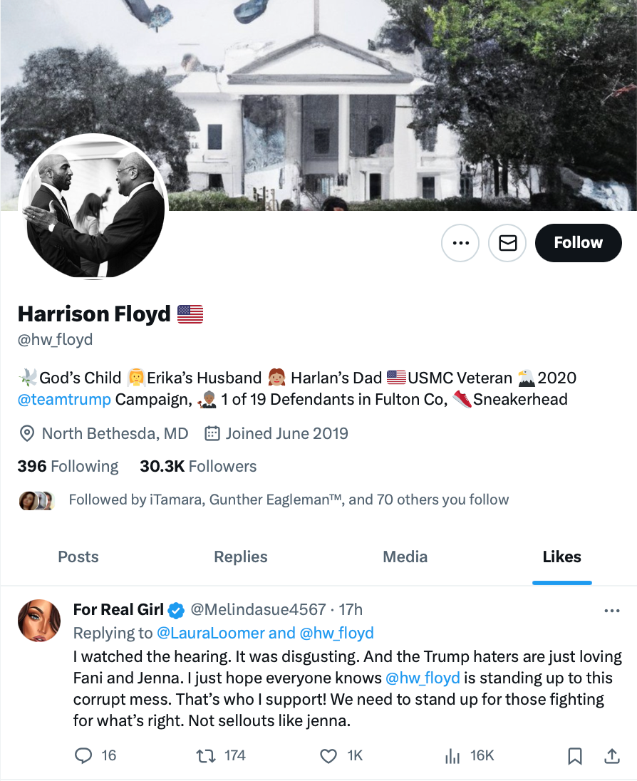 Indicted Trump Codefendant Harrison Floyd Likely Violated Revised Bond ...