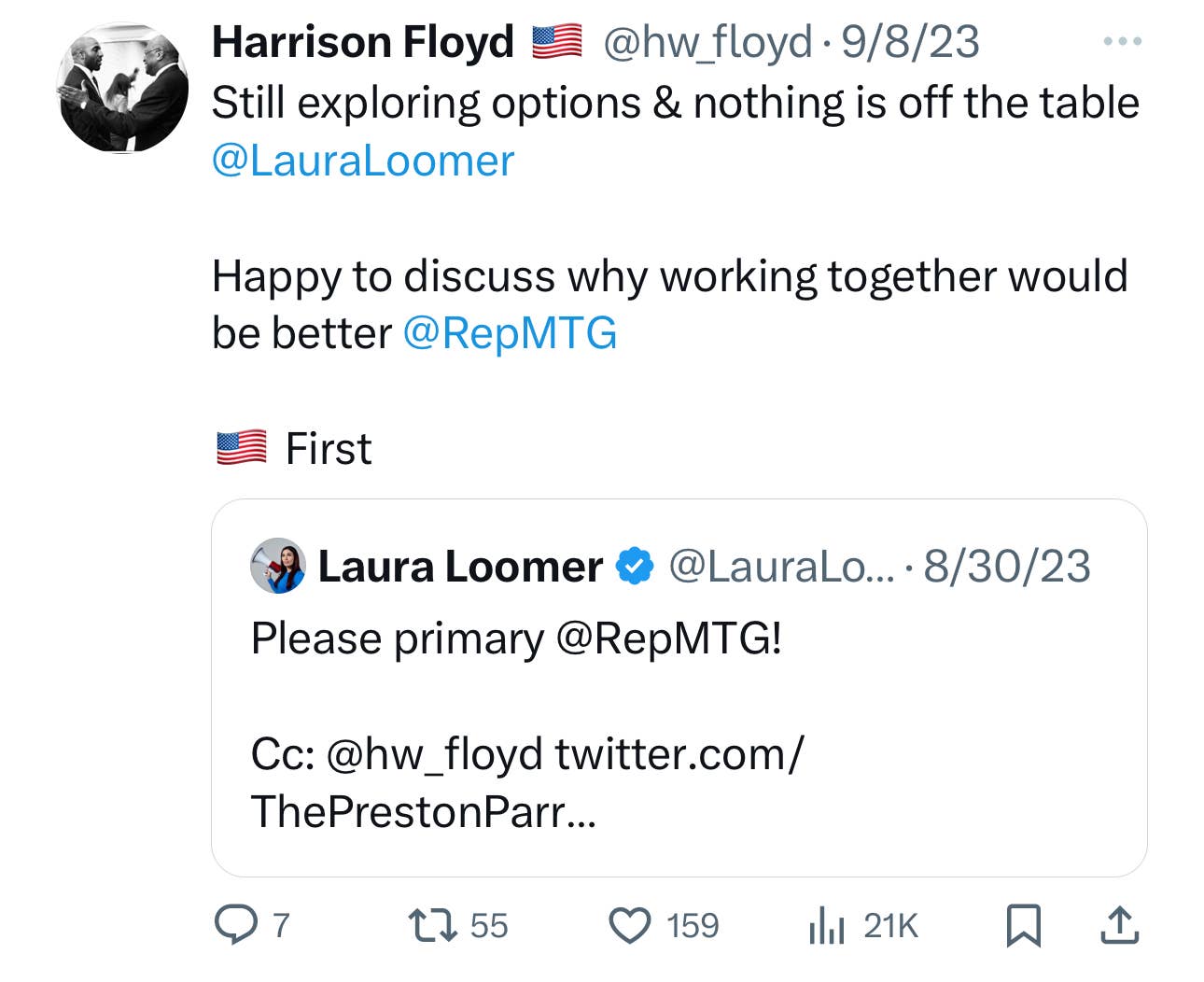 Indicted Trump Codefendant Harrison Floyd Has Been Posting Attacks on ...