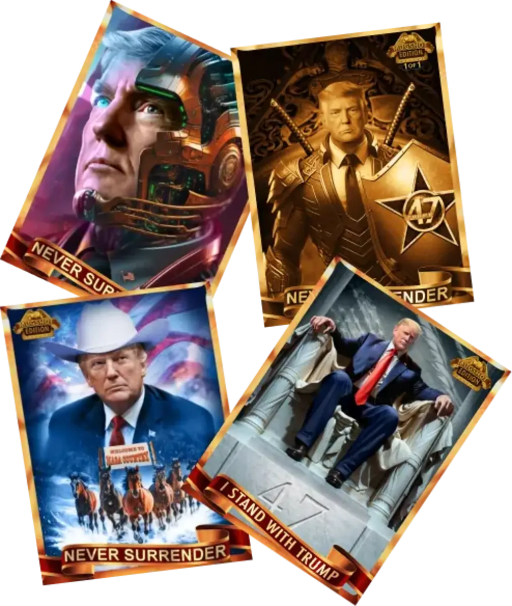 Trump Launches Arrest-Worn Suit and "Mugshot Edition" Trading Cards ...