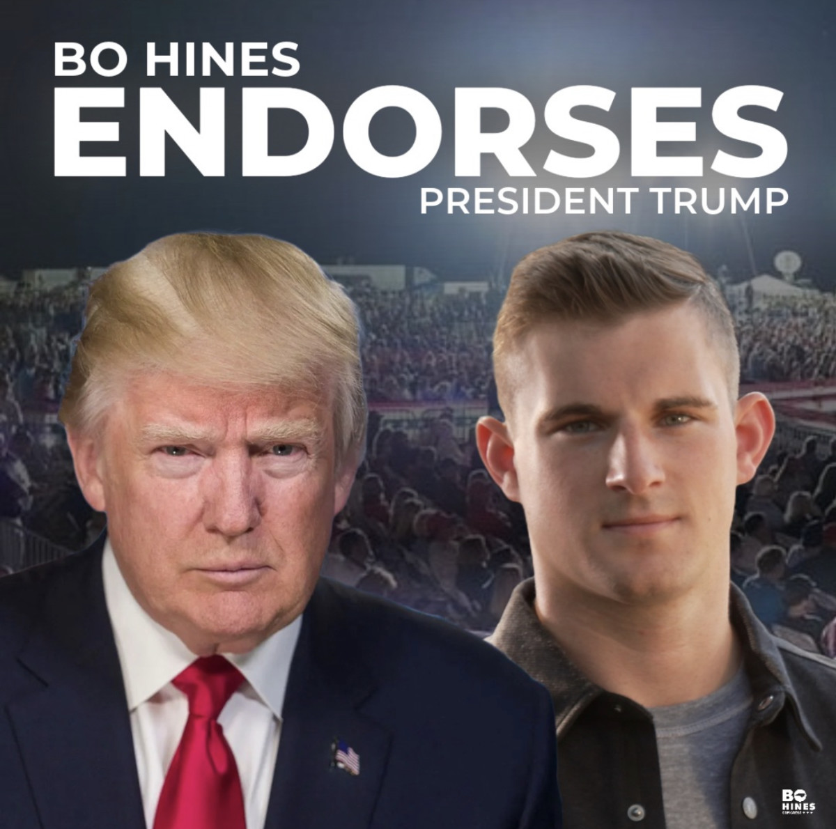 Ouch! Trump Endorses Bo Hines’ Opponent Days After Saying Hines Will ...