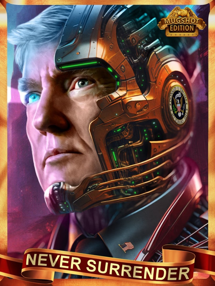 A Look at 15 of Trump's Strange New Digital "Mugshot Edition" Trading ...