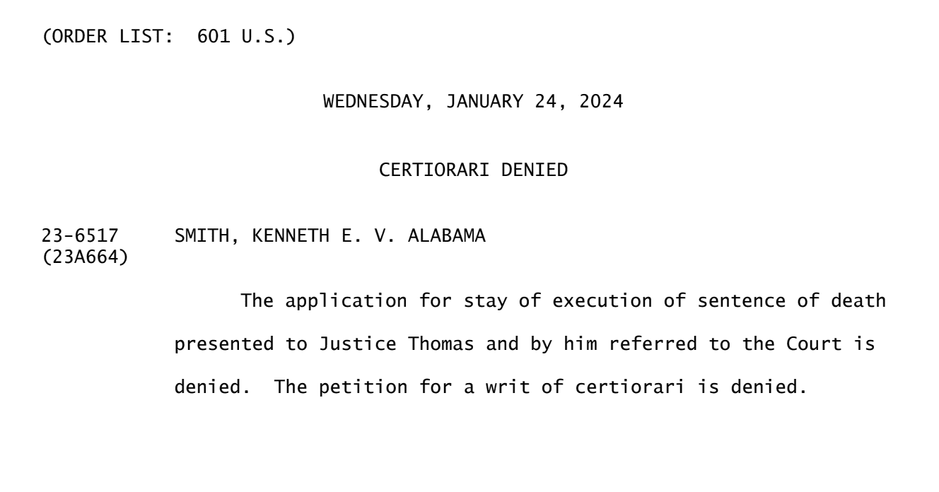 SCOTUS Green Lights Novel Execution Method - MeidasTouch News