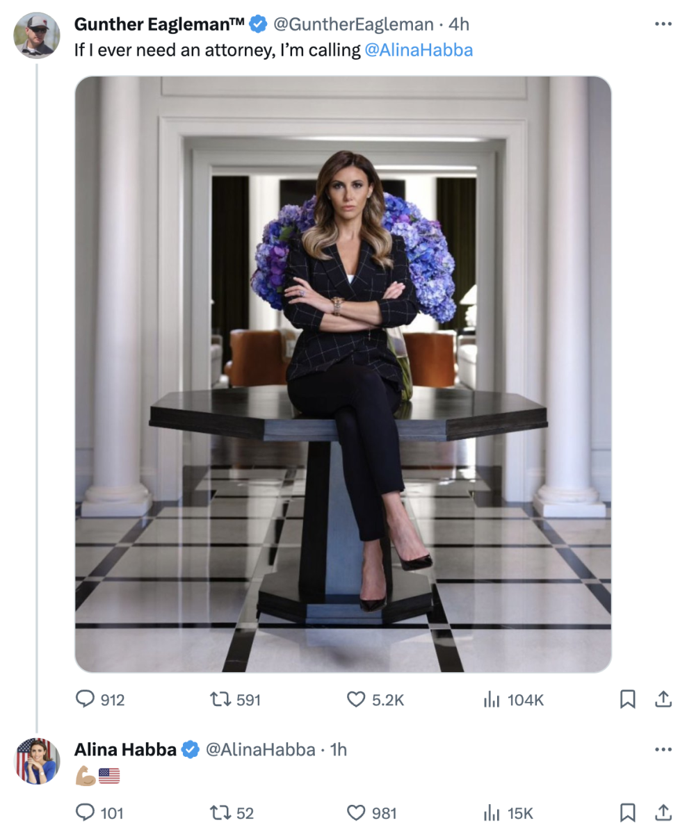 Trump Lawyer Alina Habba Celebrates $83.3 Million Loss - MeidasTouch News