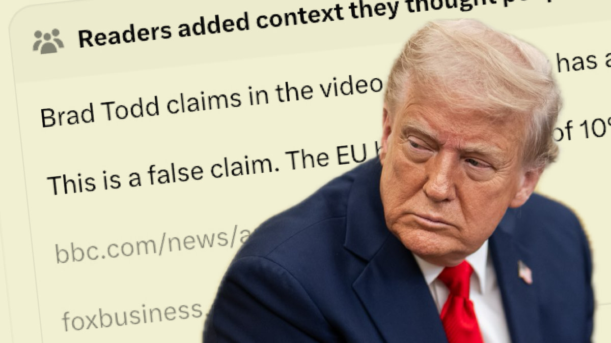 Trump White House Hit With Community Note For Pushing False Auto Tariff ...