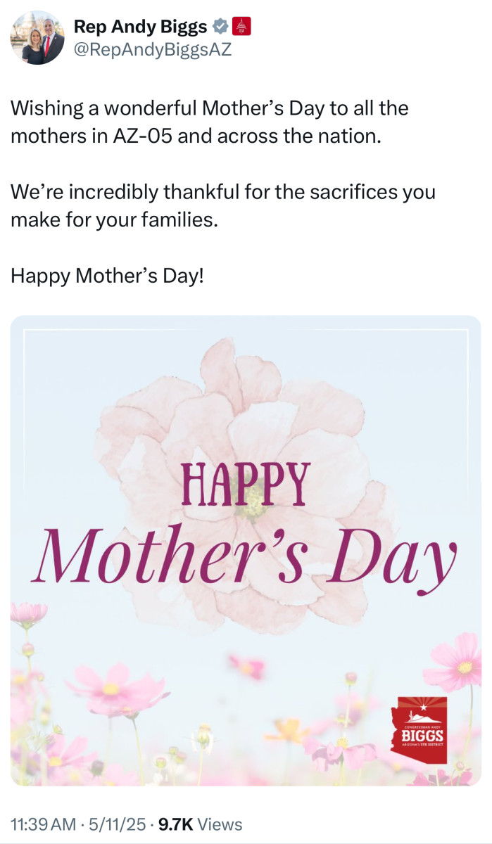 They Voted Against Baby Formula—Then Celebrated Mother’s Day ...