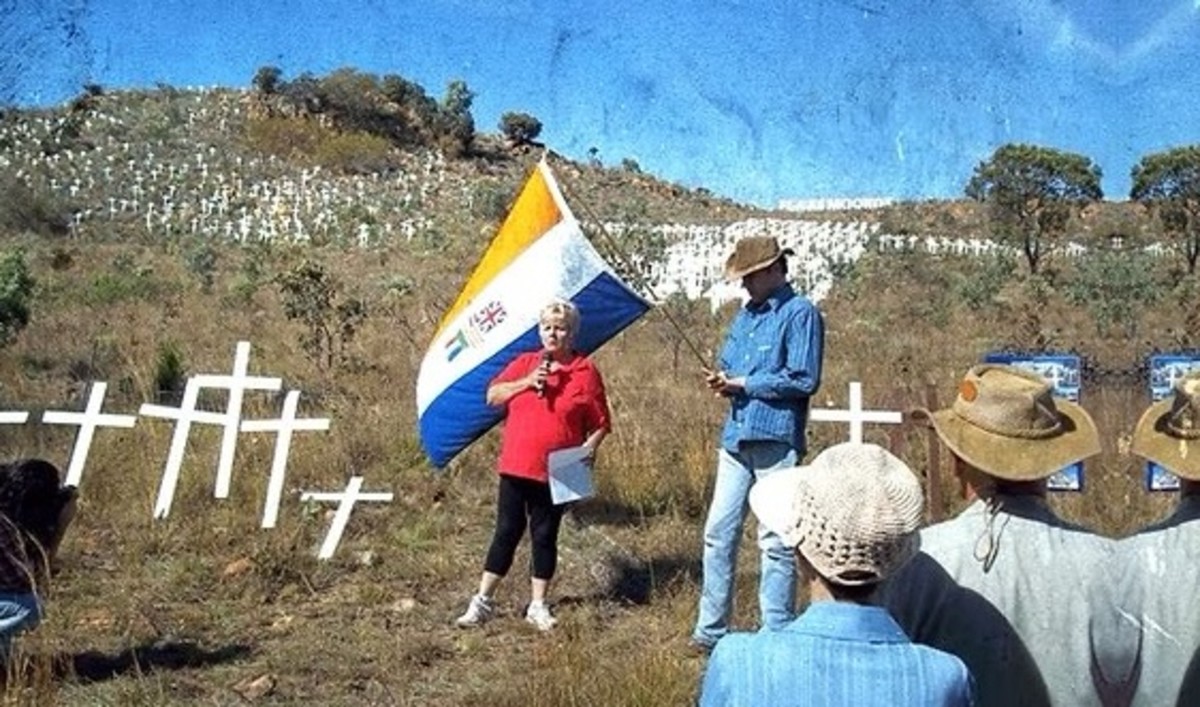 Trump Falsely Claims White Farmer Memorial is “Burial Site ...