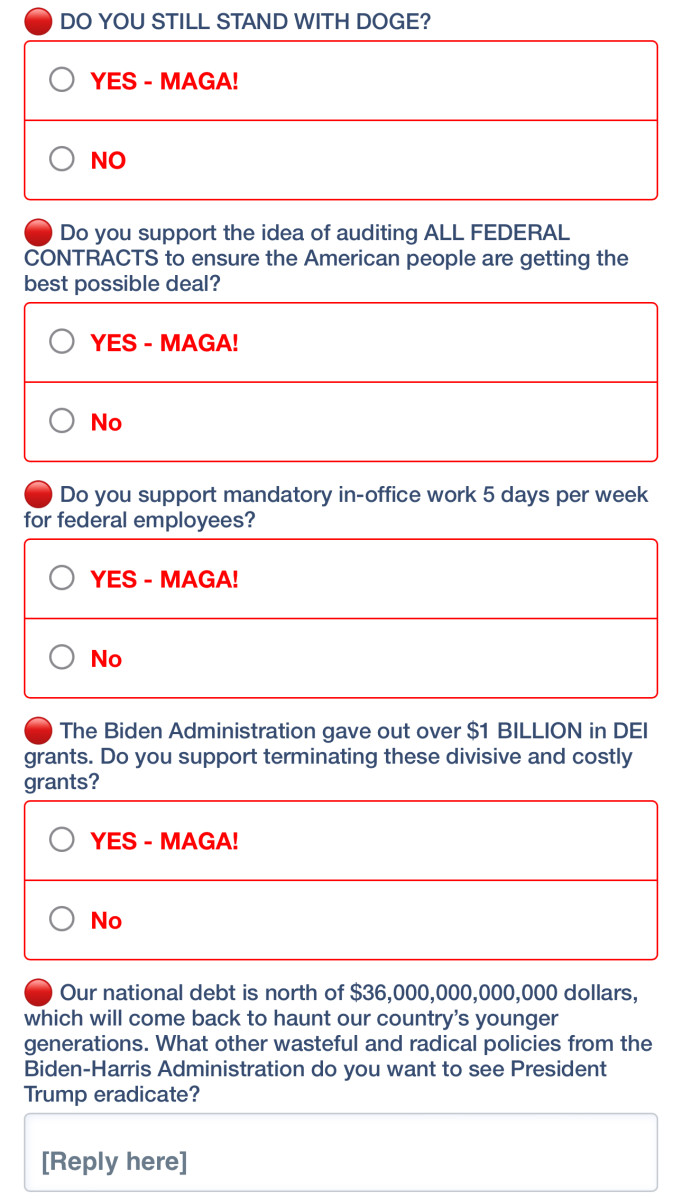 Trump Fundraising Email: DOGE “Chainsaw” Is “Just Getting Started” - MeidasTouch News