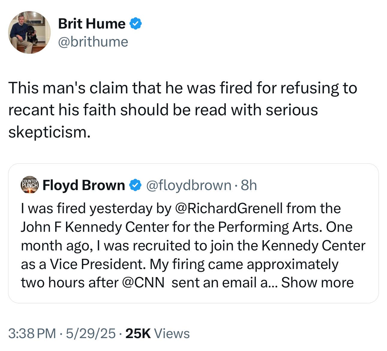 Firing at Ric Grenell’s Kennedy Center Sparks Potential Rift Within ...