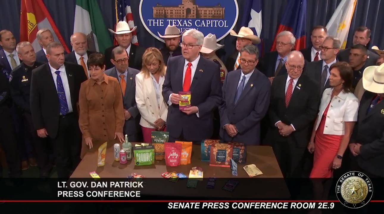 Texas GOP Official Attempting to Ban THC Products Hit With Community ...