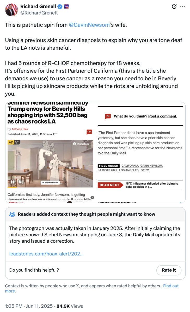 "You SICK People"— Richard Grenell Attacks Gavin Newsom’s Wife's Cancer ...