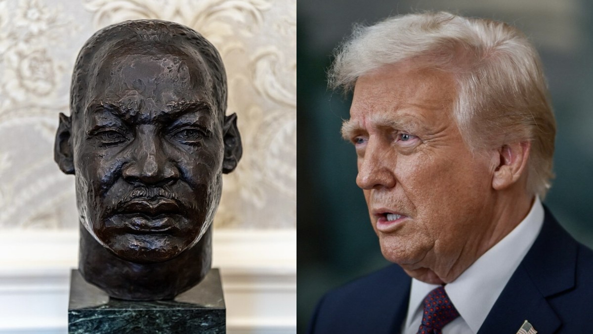 Trump Removes MLK Bust from Oval Office - MeidasTouch News