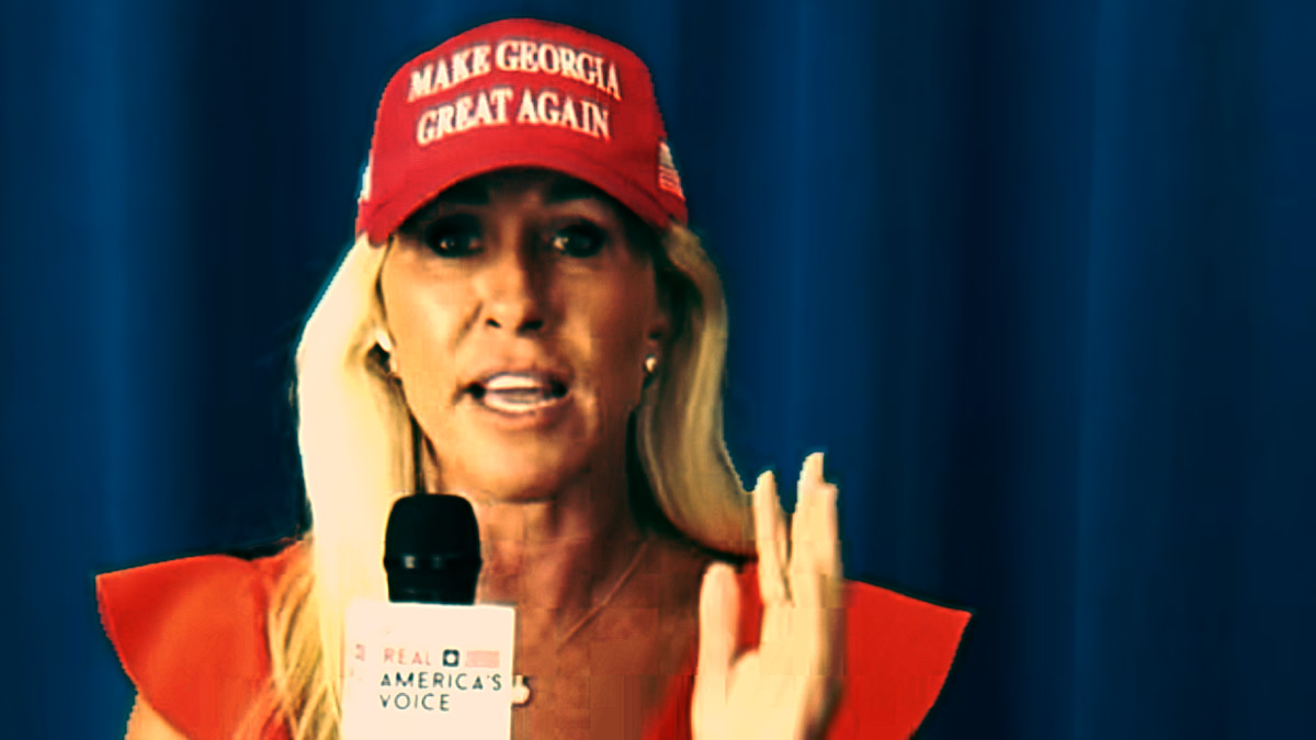 Marjorie Taylor Greene Fundraises Off Israel-Iran War - MeidasTouch News