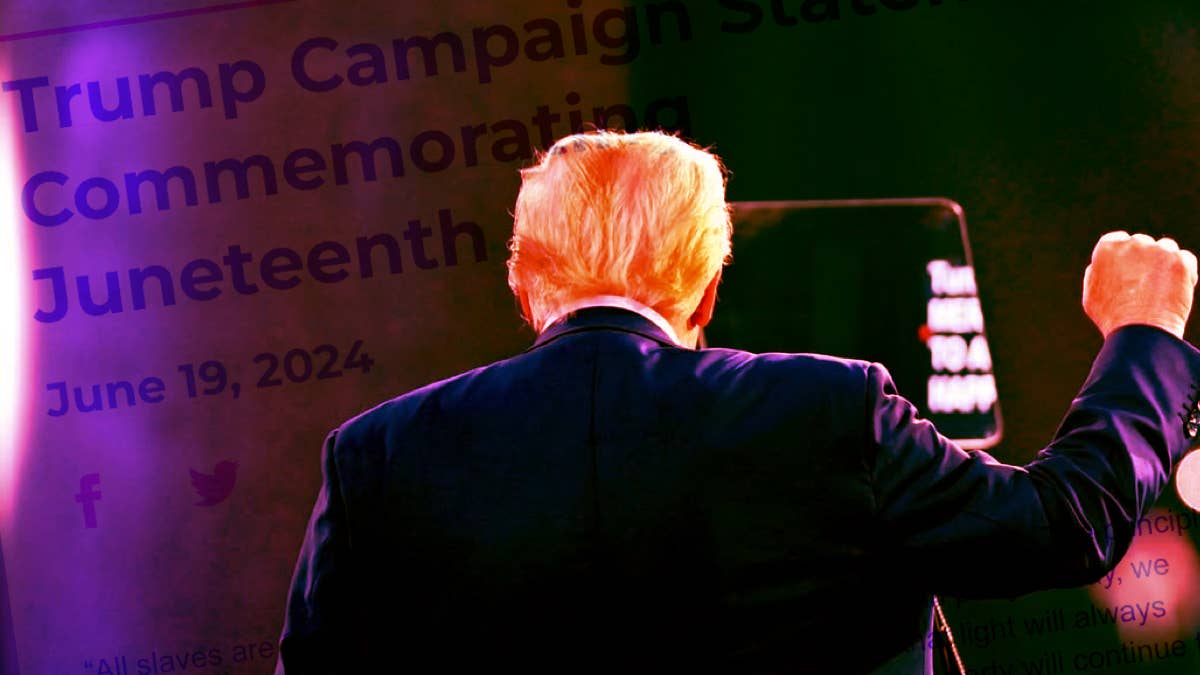 Unearthed Statement Shows Trump Praised Juneteenth in 2024, Now He’s ...