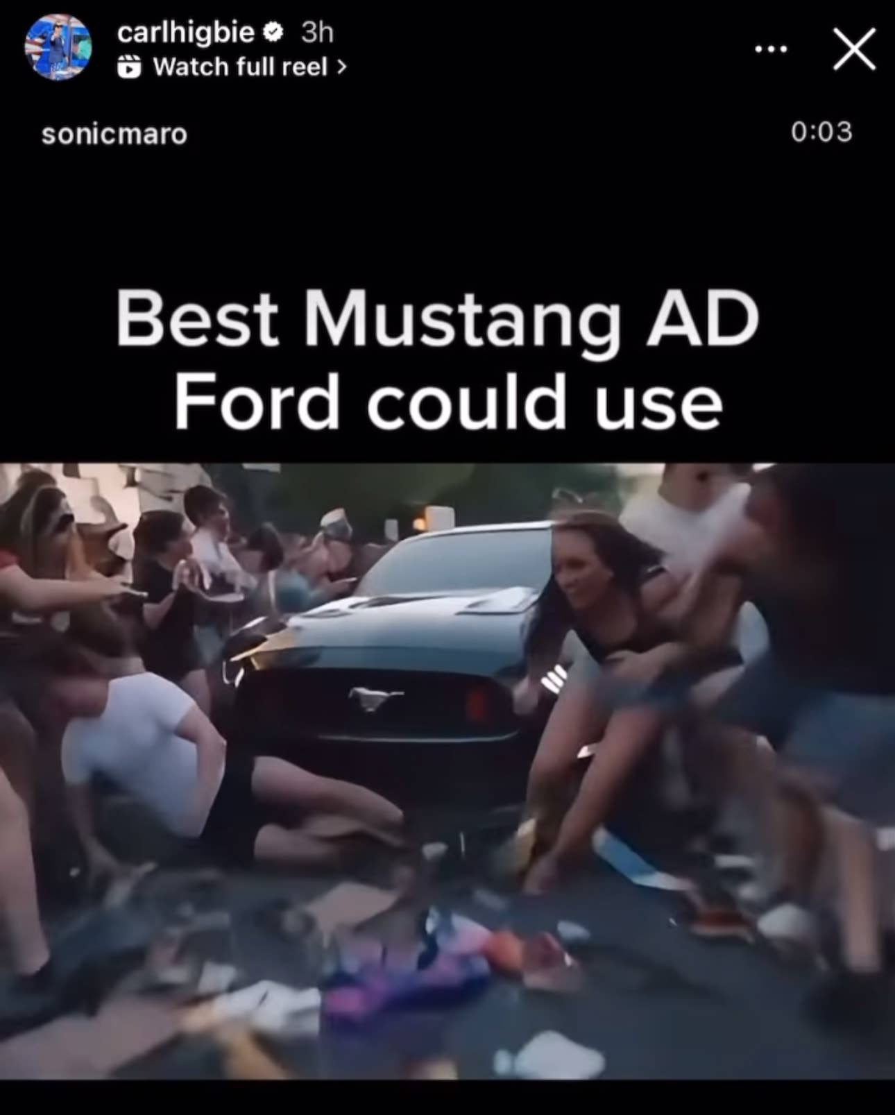 Newsmax Anchor Shared AI Video of Ford Mustang Driving Through Pride ...