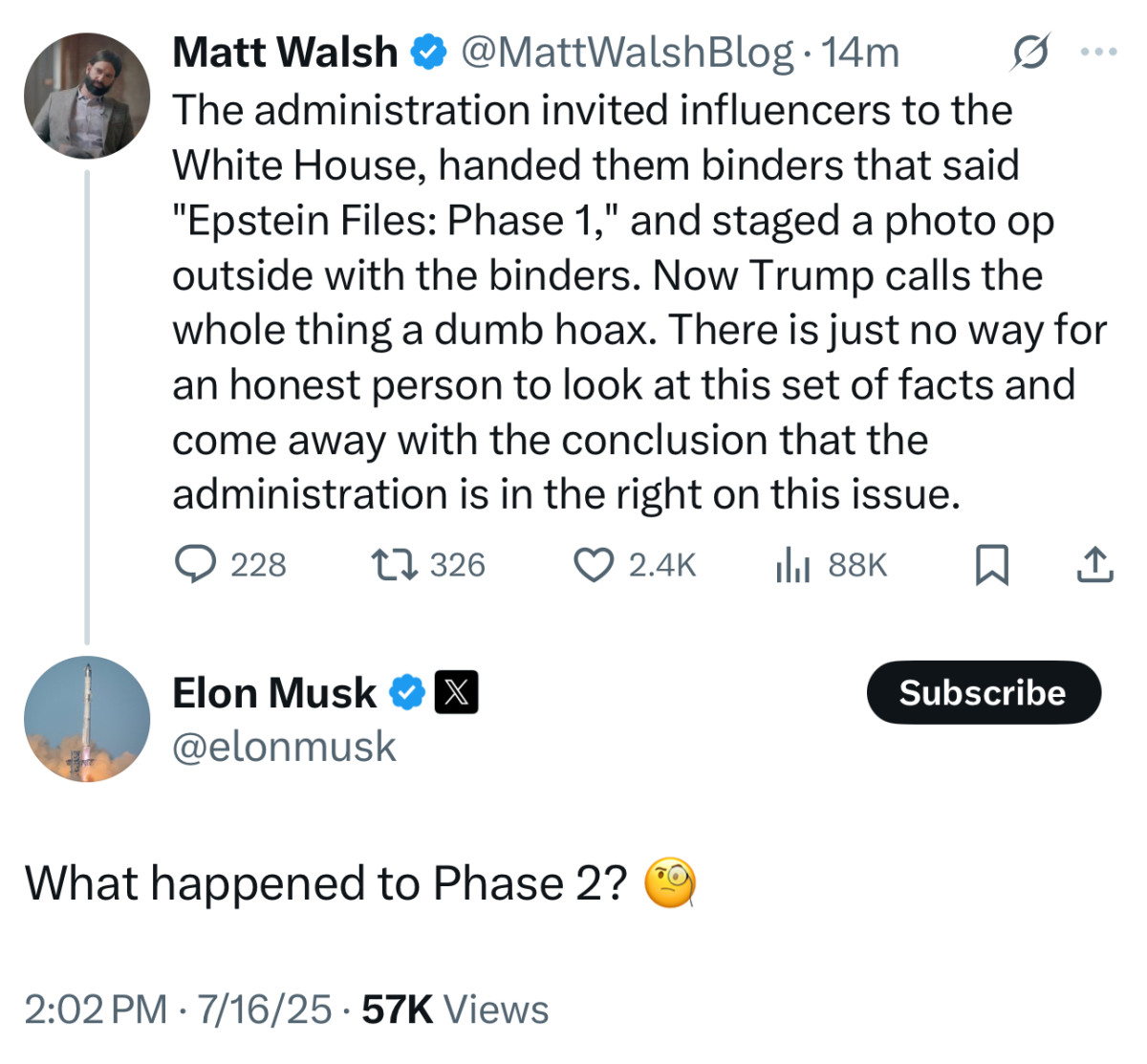 15 More Tweets: Elon Musk Continues to Blast Trump's Epstein Cover-Up ...