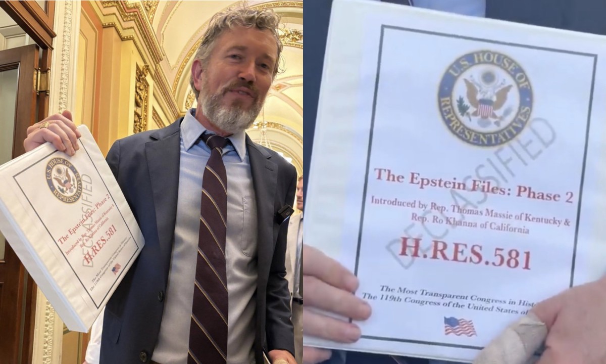 "Epstein Files: Phase 1" Binder Influencer Melts Down Over Thomas Massie's "Phase 2" Promise ...