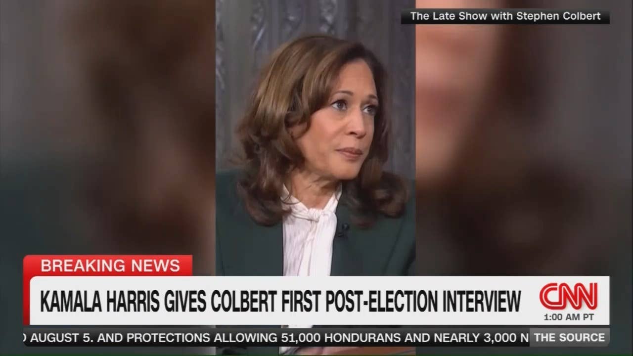 Kamala Harris Tells Colbert She Won't Run for CA Governor Because ...