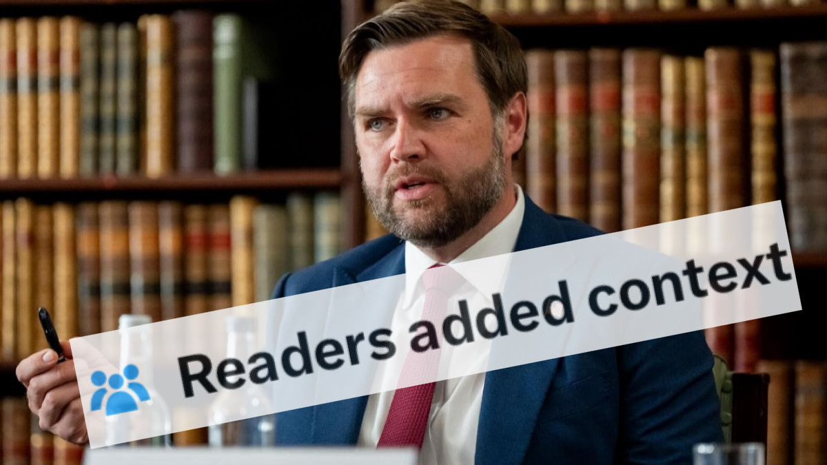 JD Vance Smacked With Community Note Over Epstein Letter Claim - MeidasTouch News