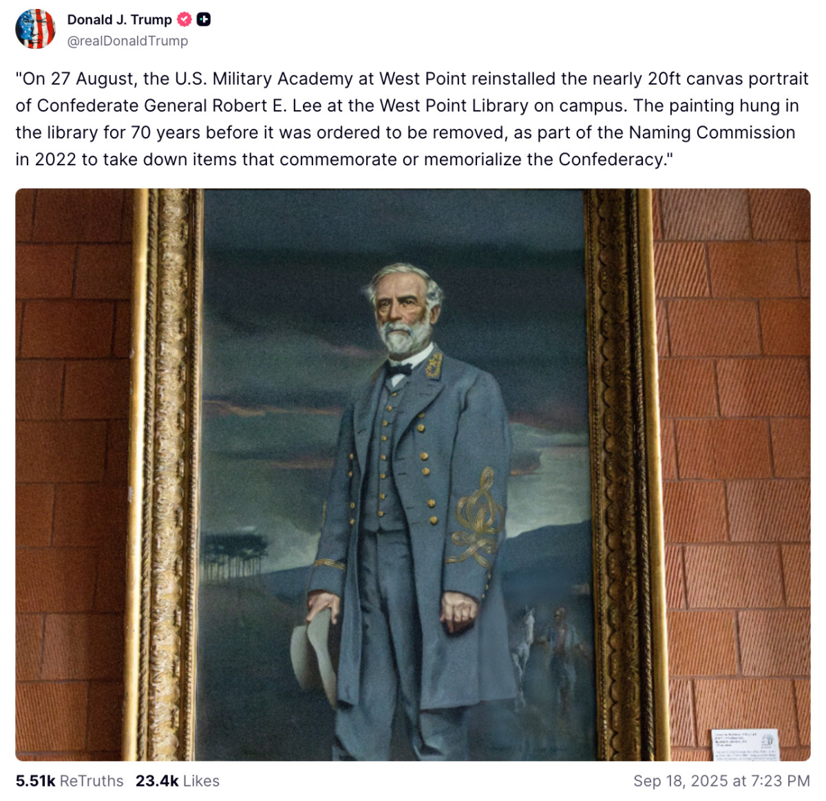Trump Honors Slave Holding Confederate General Robert E. Lee - MeidasTouch News