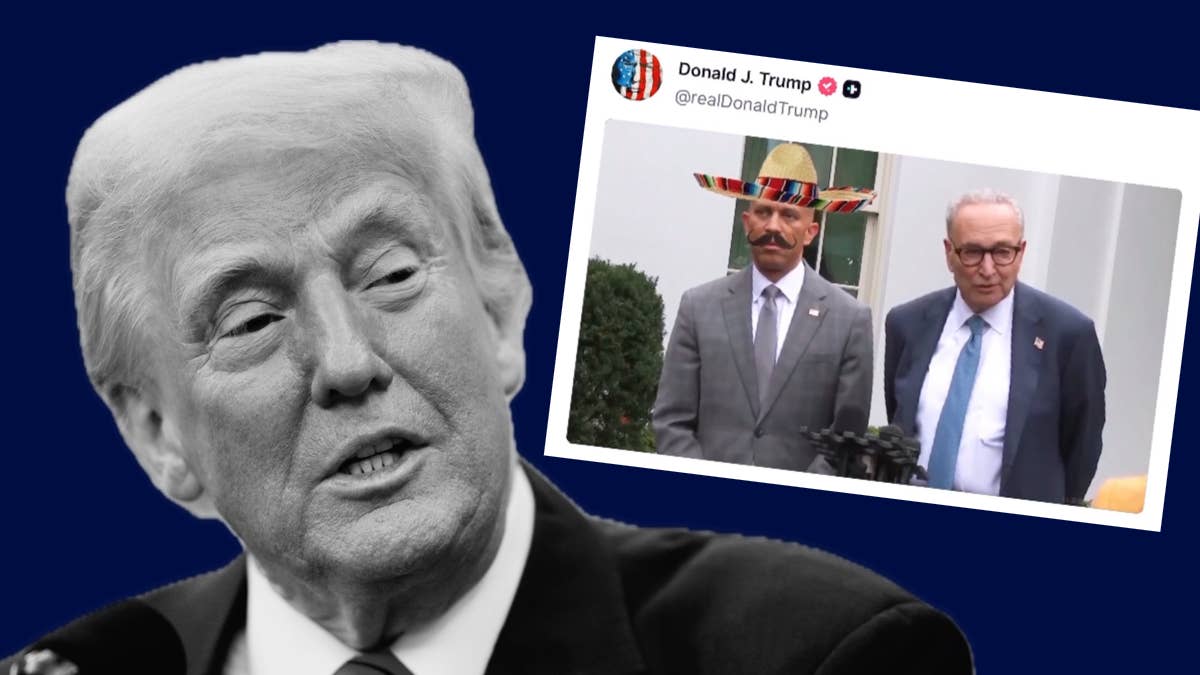 Trump Posts Racist AI Video of Democrats as Shutdown Talks Hang in ...