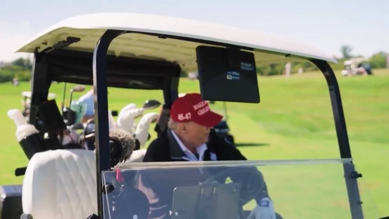 Trump Spends Third Straight Weekend Golfing Amid Government Shutdown ...