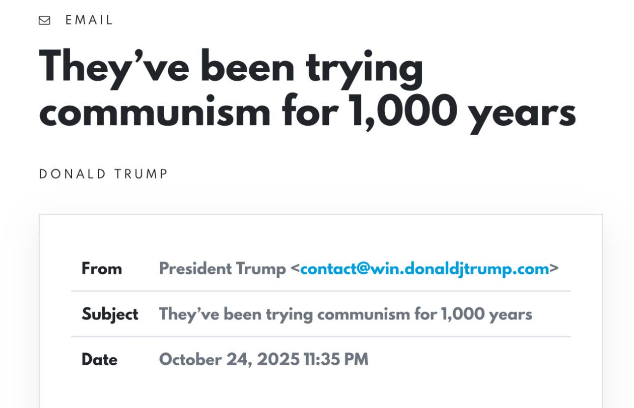 Trump Fundraising Email Depicts AOC as the Devil - MeidasTouch News