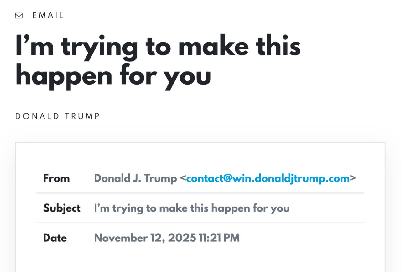 Trump Teases Signed $2,000 “Tariff Rebate Checks” in New Fundraising ...