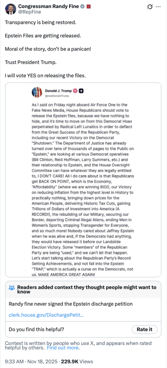 Randy Fine Slapped With Community Note Over Epstein Files - MeidasTouch ...