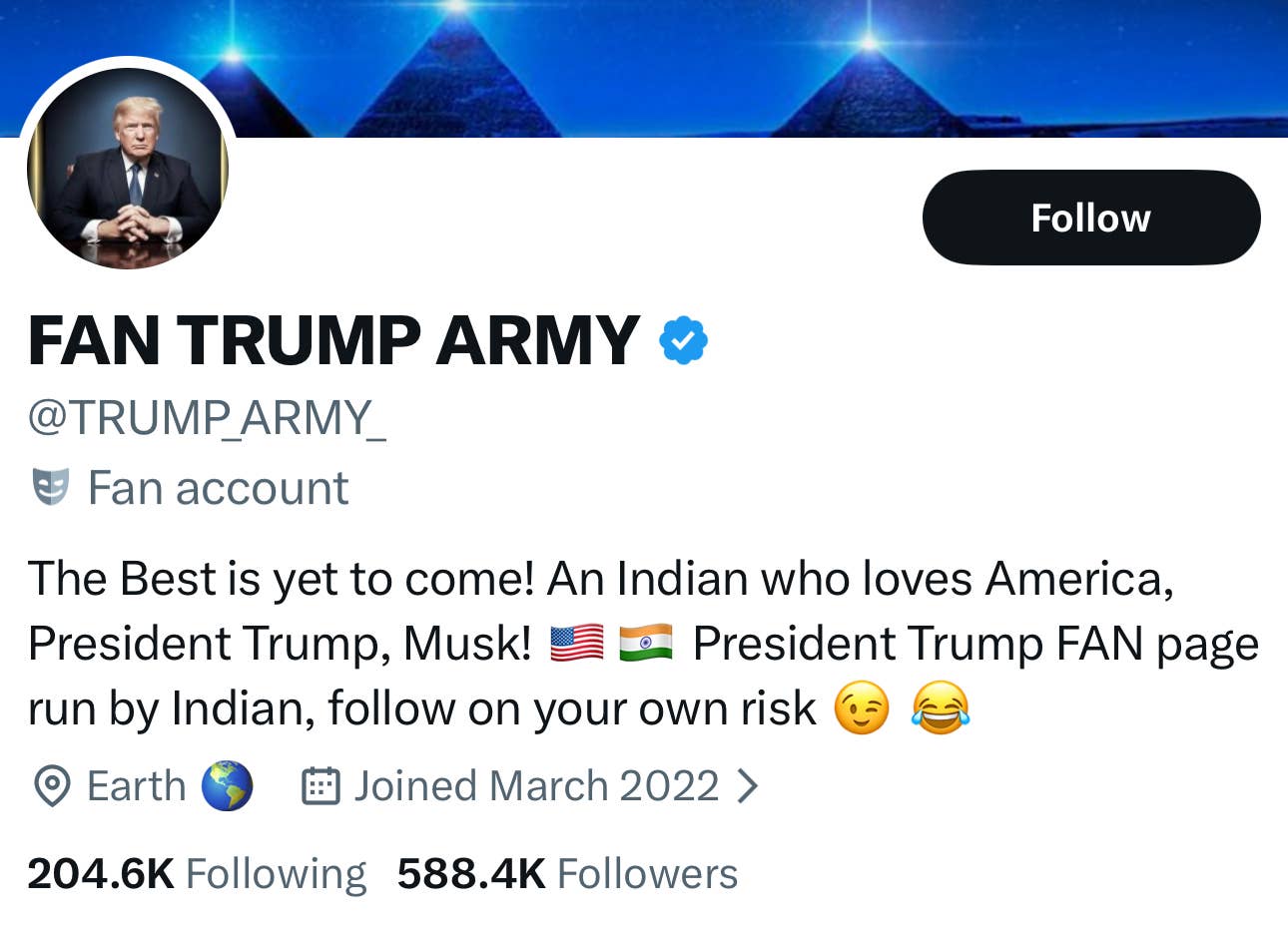 Trump Reposted a Slew of Foreign-Based Accounts Monday Night ...