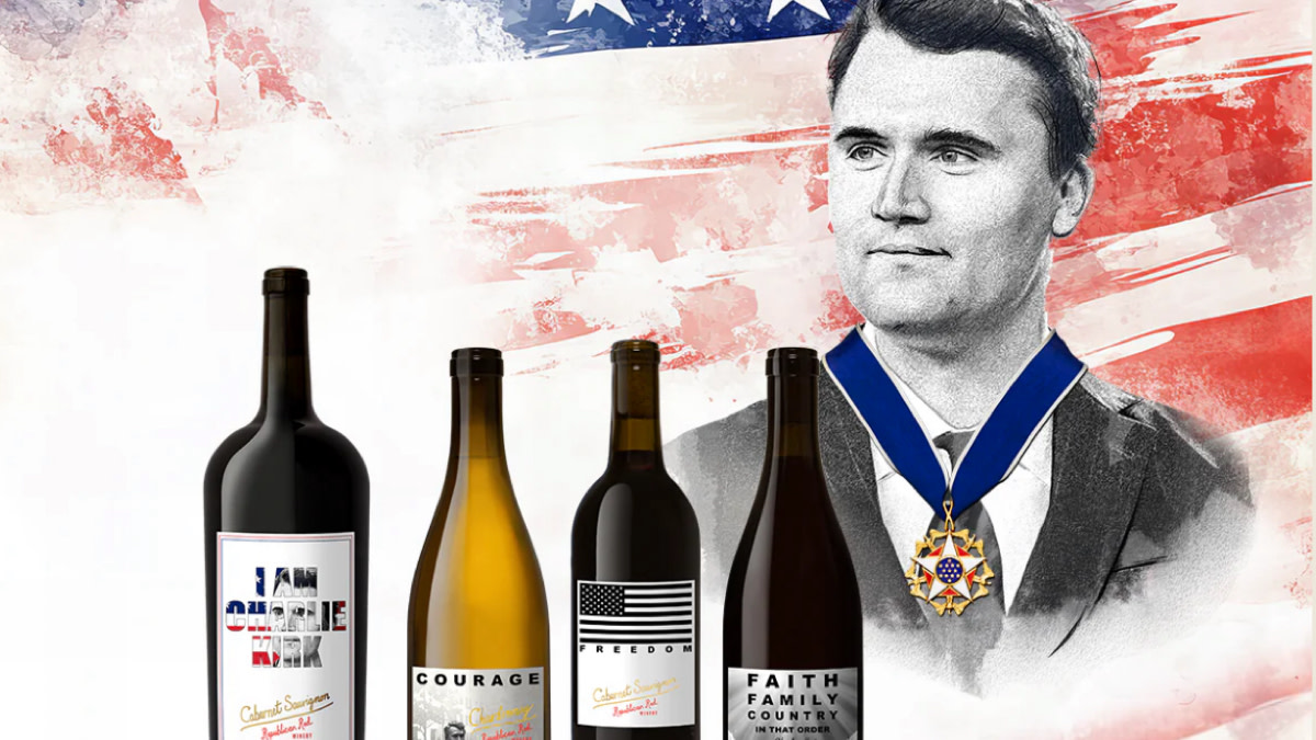 MAGA Winery Launches Charlie Kirk Wine Collection Benefitting TPUSA ...