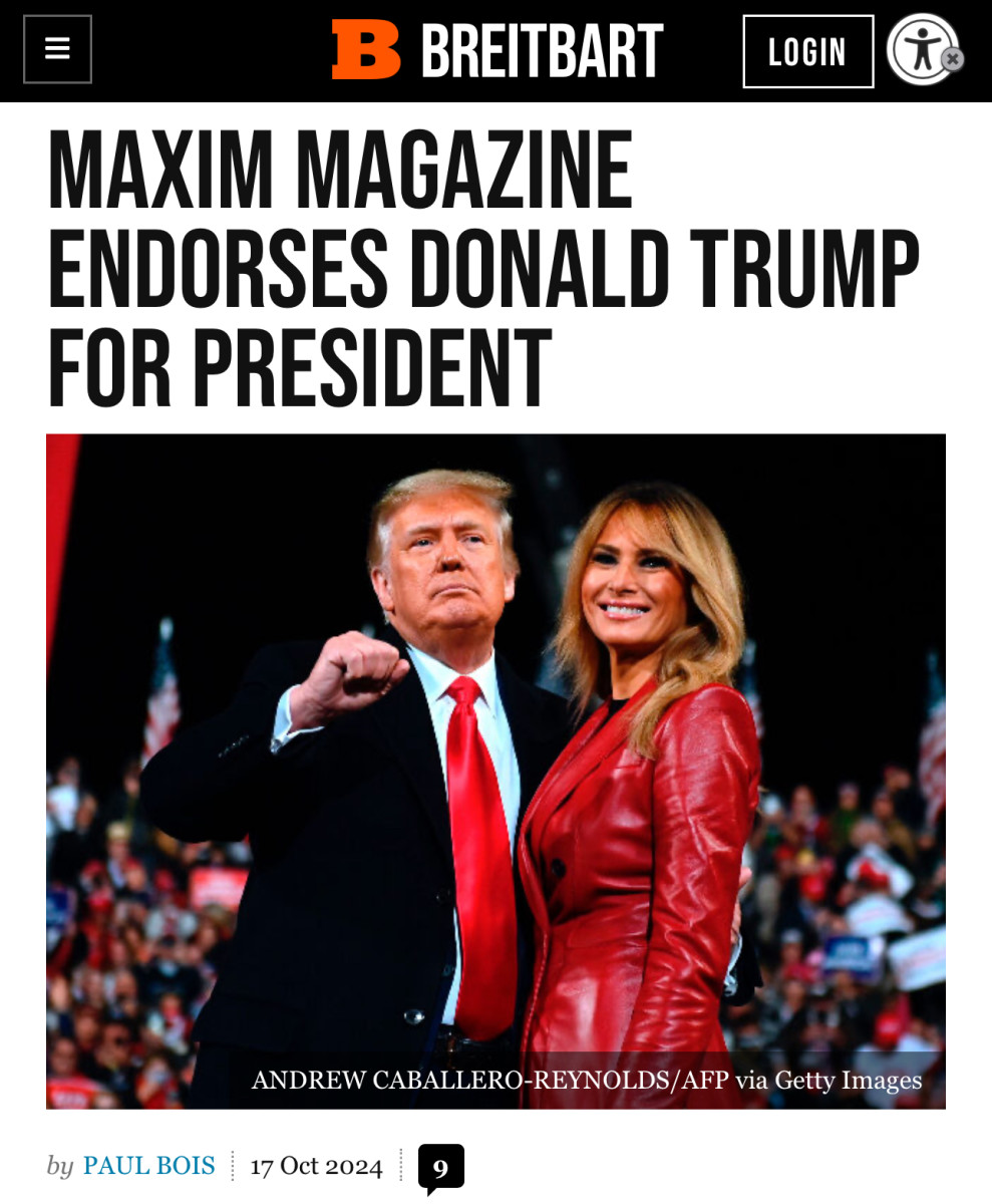 Maxim Magazine Endorsed Trump. It's Owned by a Trump Donor ...