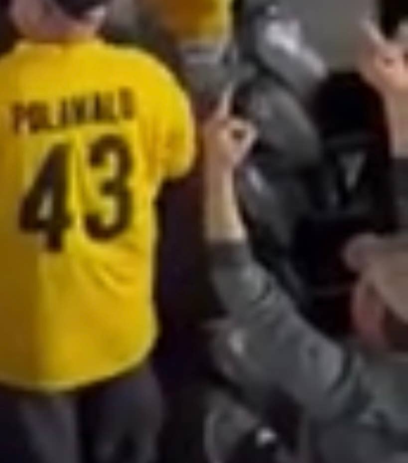Oops! Trump Posts Video of Himself Getting Flipped Off at Steelers Game ...